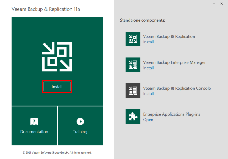 Veeam Backup & Replication v11をインストールして使ってみた | ITStudy
